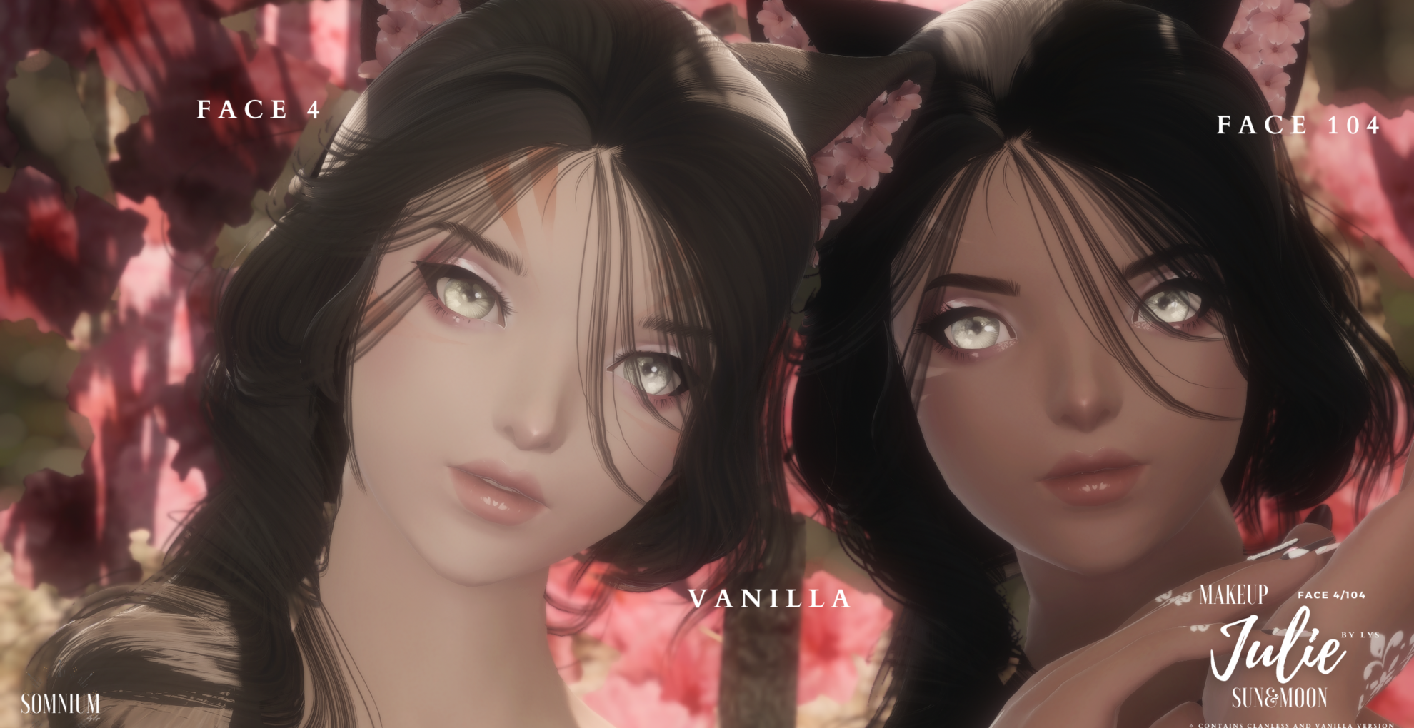 [Lys] Julie - Makeup - Face 4/104 - Sun&Moon - The Glamour Dresser ...