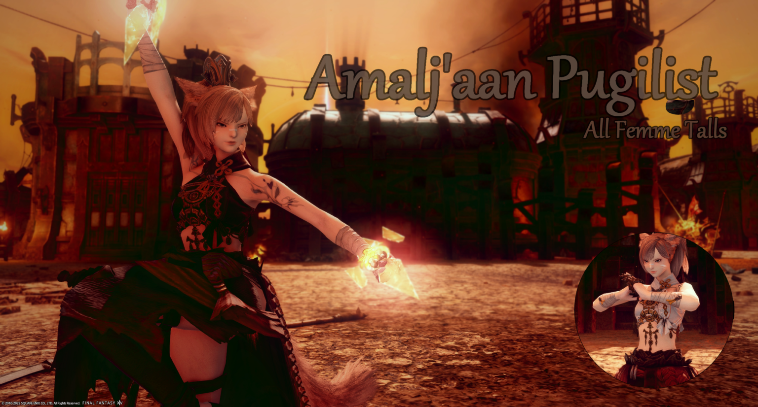 Amalj'aan Pugilist - The Glamour Dresser : Final Fantasy XIV Mods and More