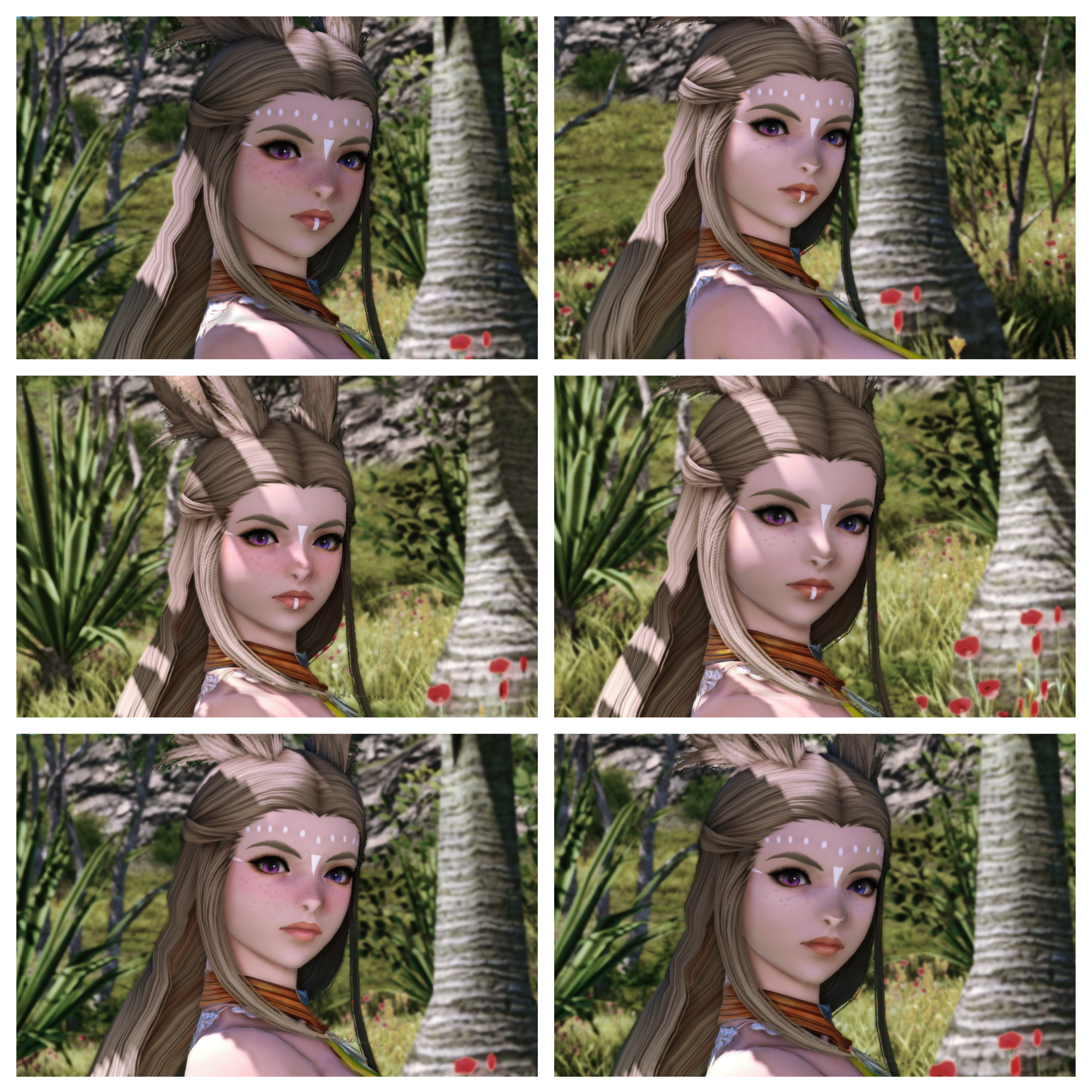 Tribal Inspired Face Paint Overlay for Viera Females (made with face ...