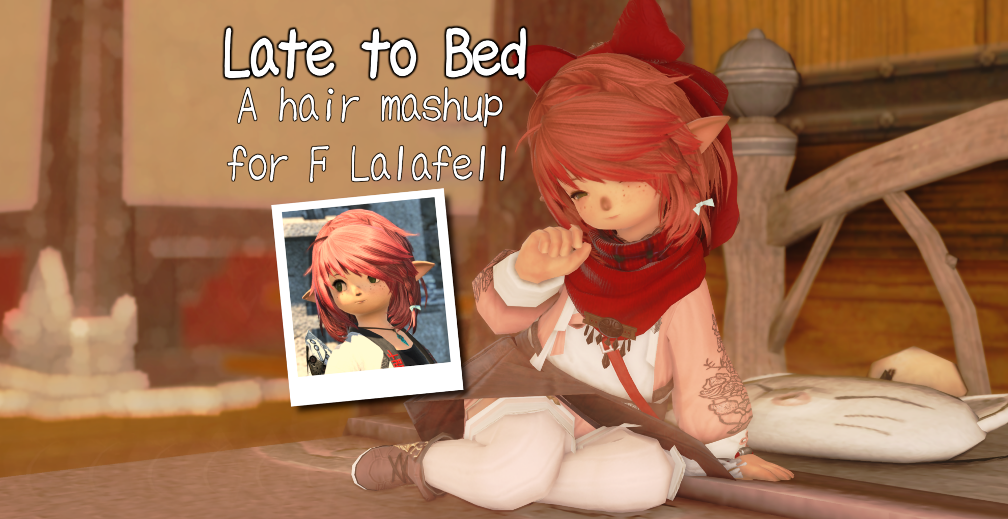 Late to Bed - hair mashup for F Lala - The Glamour Dresser : Final ...
