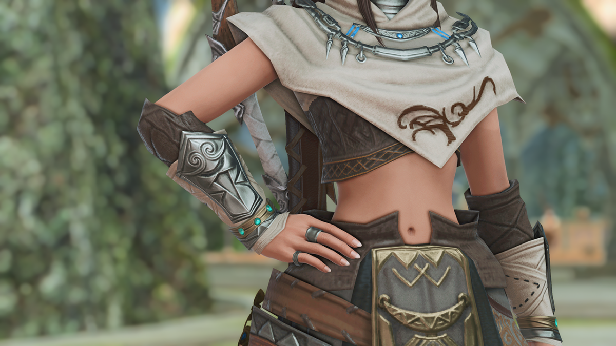 Ravel Keeper's Armlets (Bibo+) - The Glamour Dresser : Final Fantasy XIV Mods and More