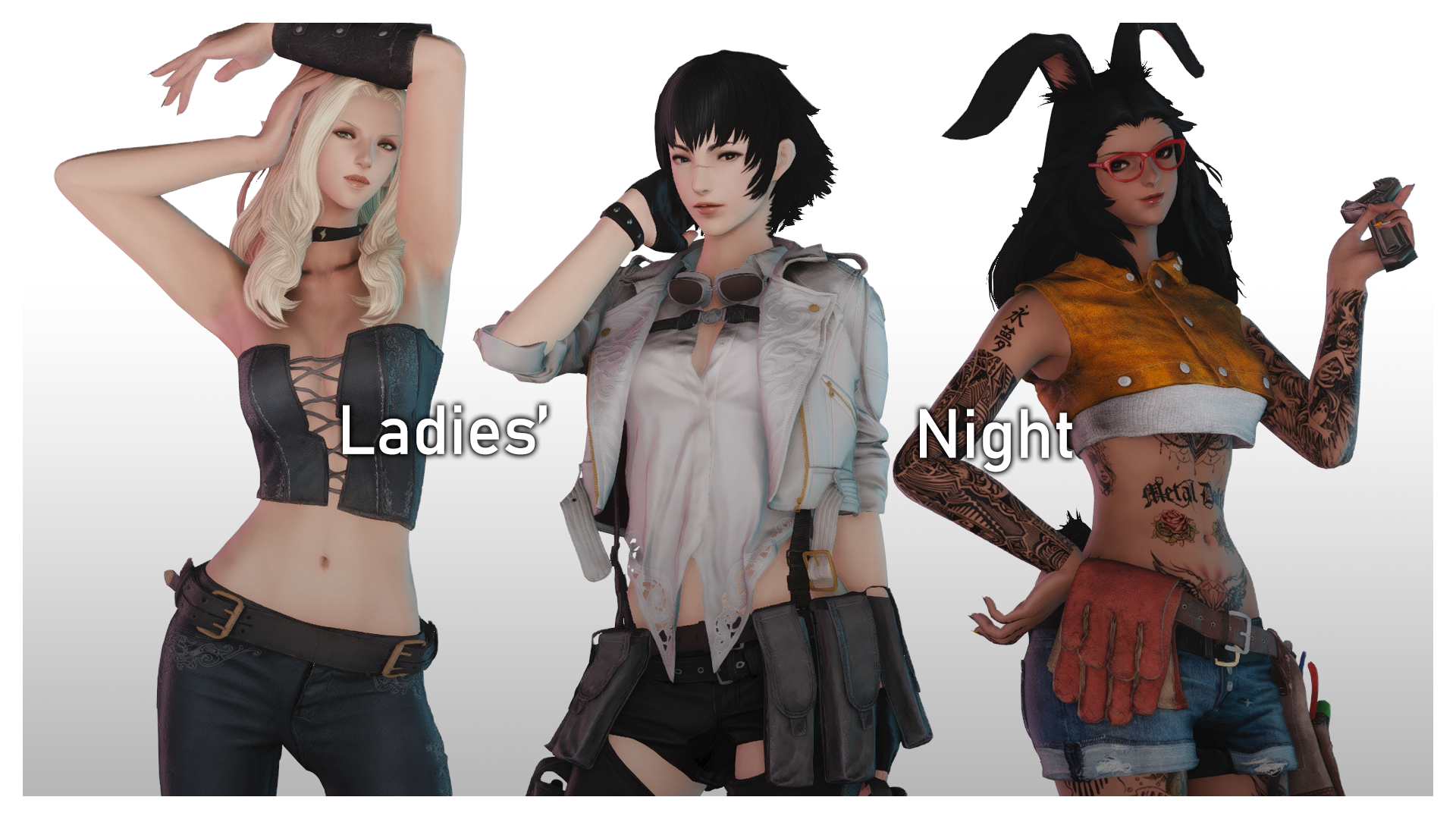 Ladies' Night - DMC5 - The Glamour Dresser : Final Fantasy XIV Mods and More