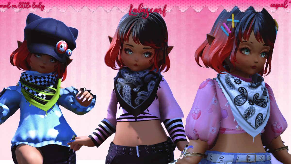 lalascarf - The Glamour Dresser : Final Fantasy XIV Mods and More