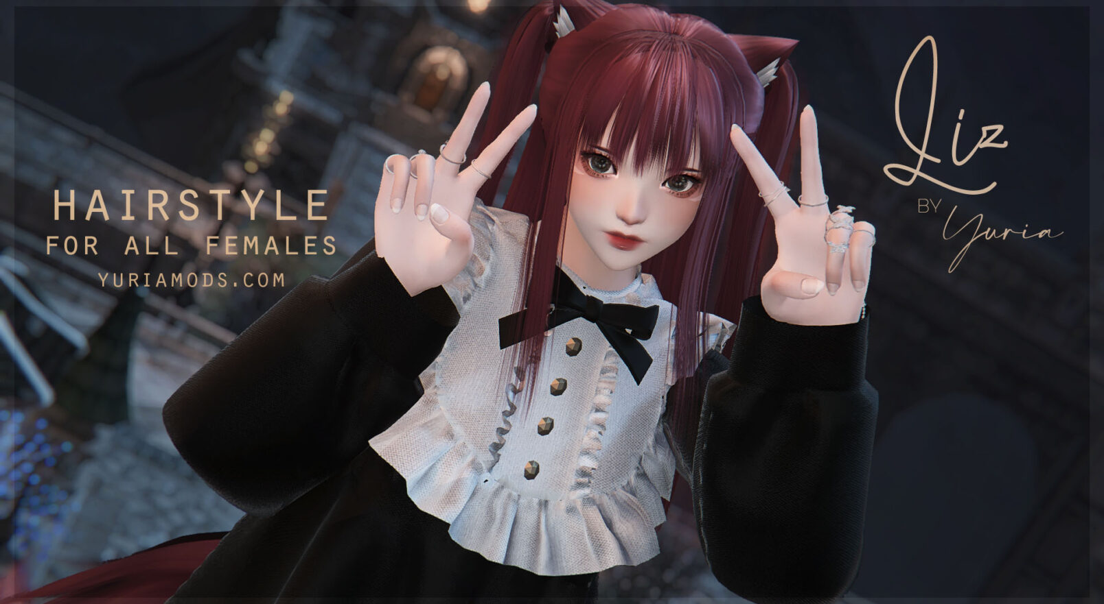 yuria, FFXIV Mod creator at The Glamour Dresser