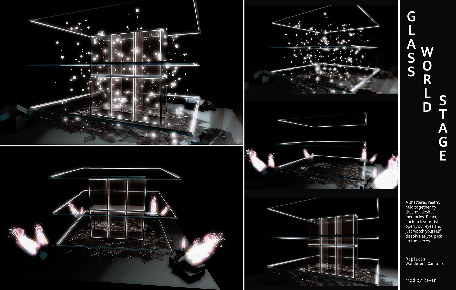 Glass World Stage | Prop - The Glamour Dresser : Final Fantasy XIV Mods ...