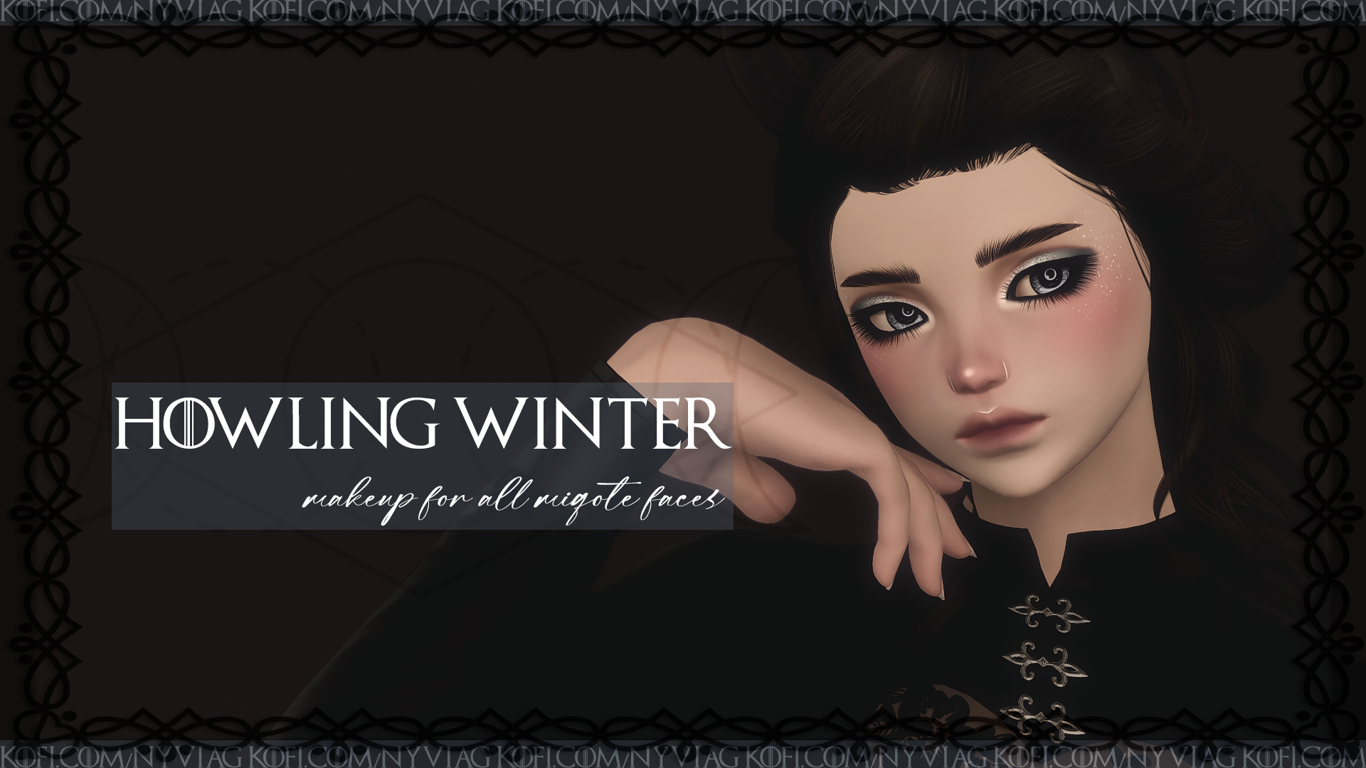Howling Winter | Makeup for All Miqote Faces - The Glamour Dresser ...