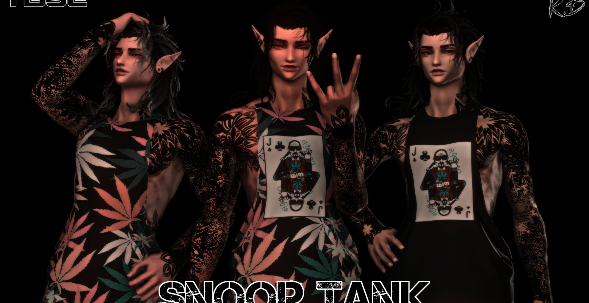 [RB] Snoop Tank - The Glamour Dresser : Final Fantasy XIV Mods and More