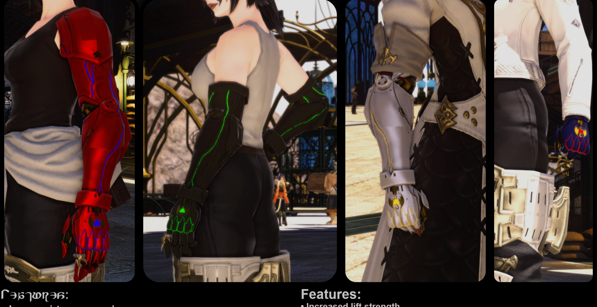 Athena mkVII prototype magitek arm - The Glamour Dresser : Final ...