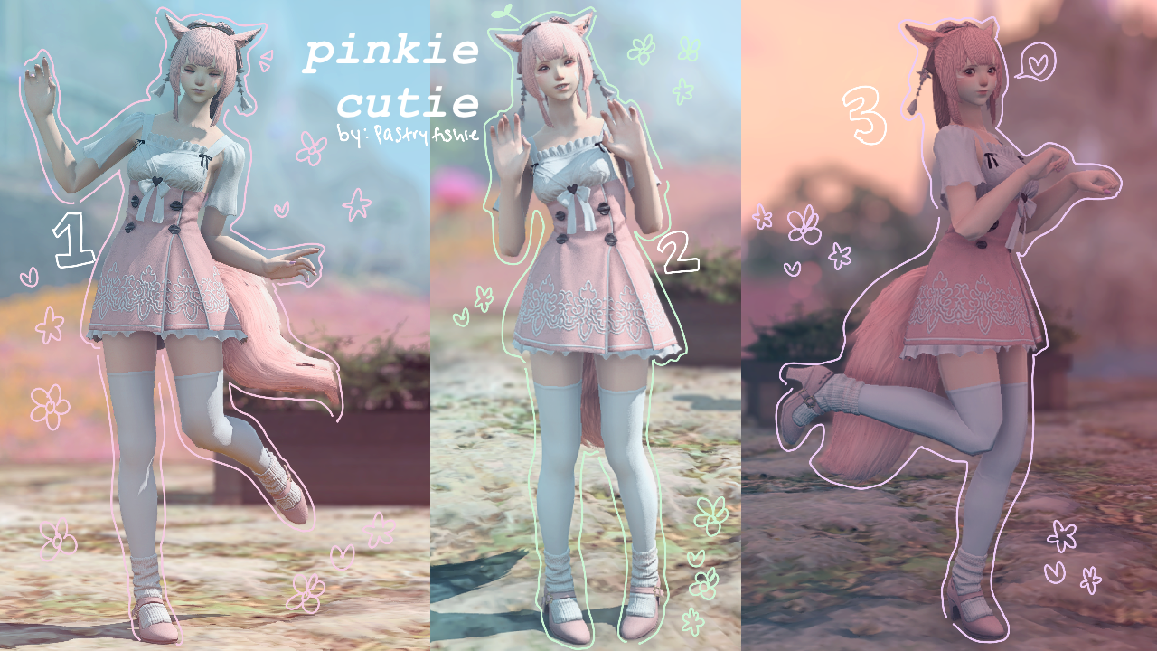 pinkie cutie - pose - The Glamour Dresser