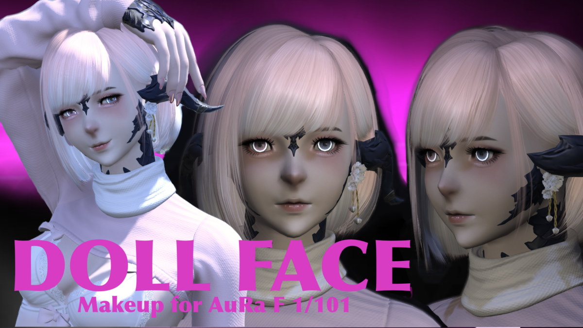 DOLL FACE MAKEUP - The Glamour Dresser : Final Fantasy XIV Mods and More