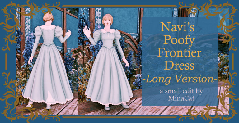 Navi's Poofy Frontier Dress-Long Version - The Glamour Dresser : Final ...