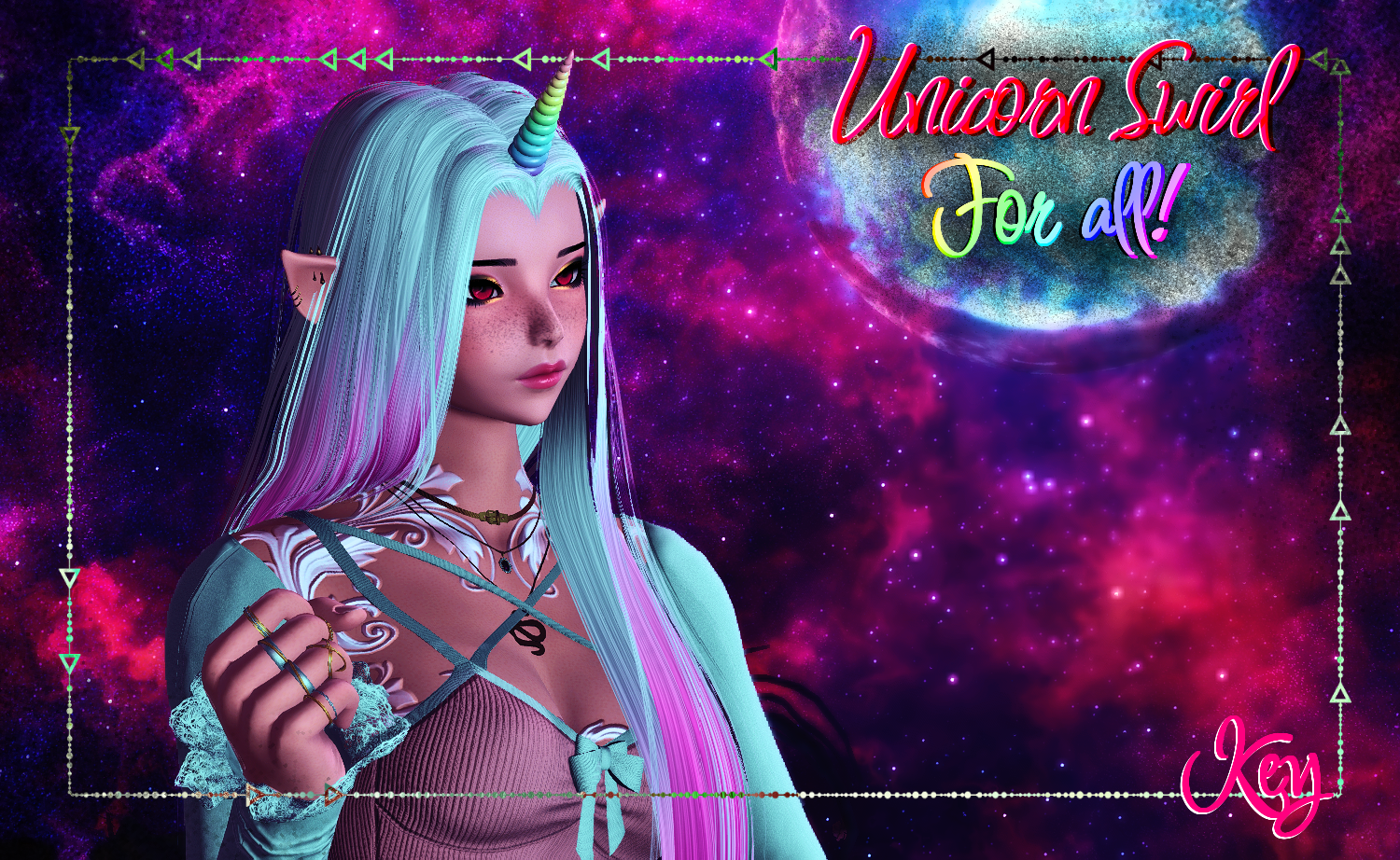 Unicorn Swirl - The Glamour Dresser : Final Fantasy XIV Mods and More