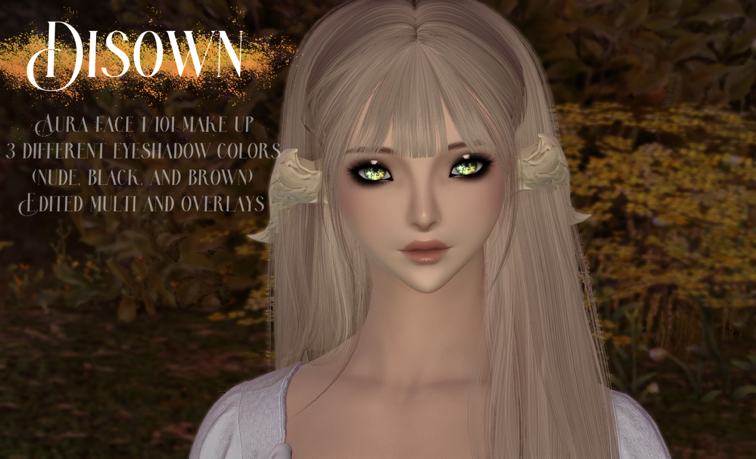 Disown - Aura 1/101 make up - The Glamour Dresser : Final Fantasy XIV ...