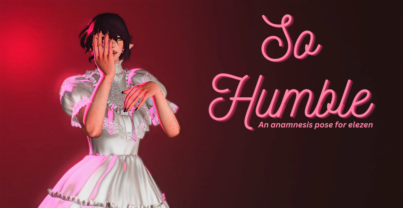 So Humble - The Glamour Dresser : Final Fantasy XIV Mods and More