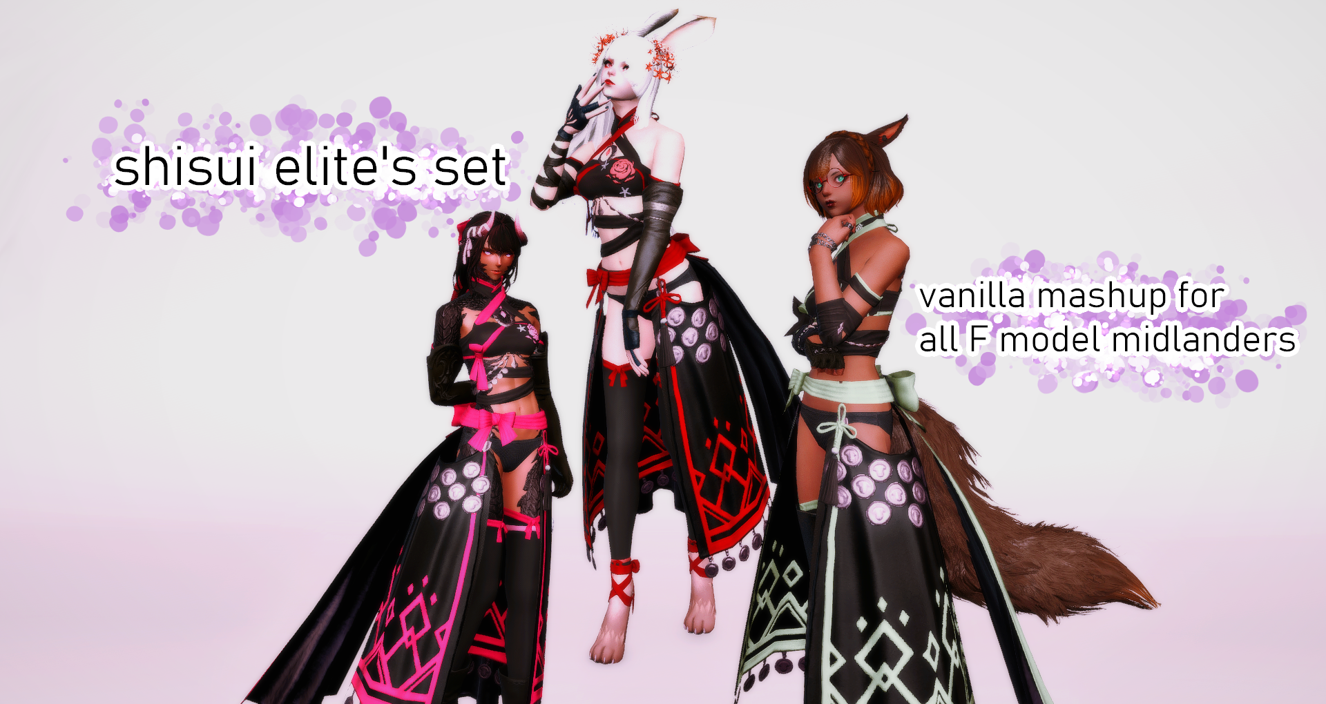 Shisui Elite's Set - The Glamour Dresser : Final Fantasy XIV Mods and More