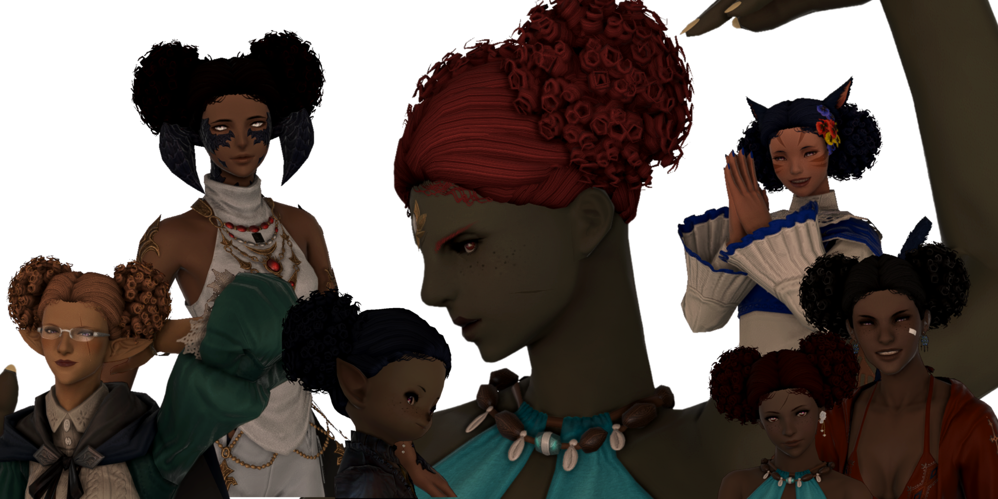 Ophy's Wren for All Fem - The Glamour Dresser : Final Fantasy XIV Mods ...