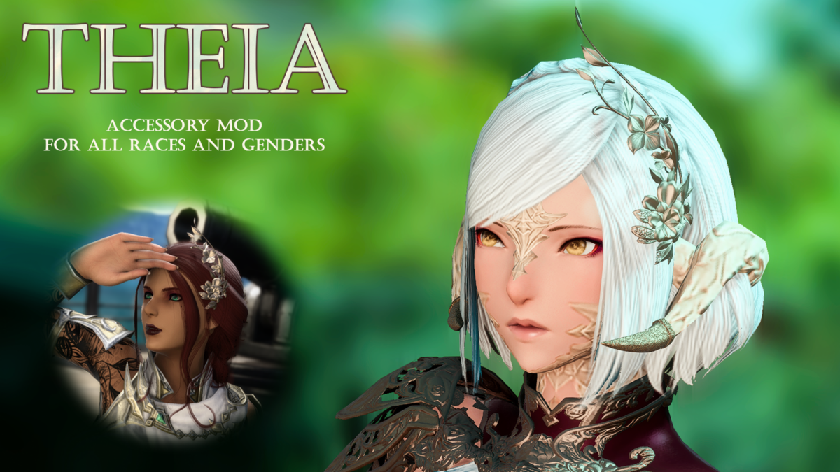 Theia-Accessory Mod - The Glamour Dresser : Final Fantasy XIV Mods and More
