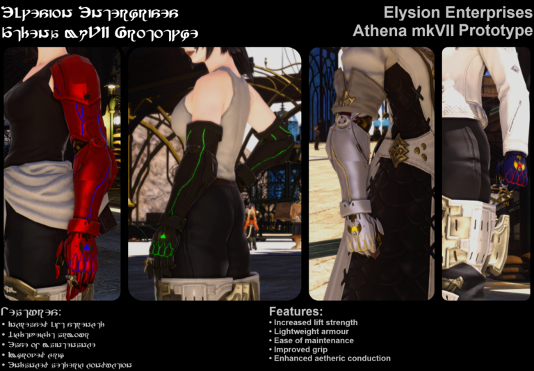 Athena mkVII prototype magitek arm - The Glamour Dresser : Final ...