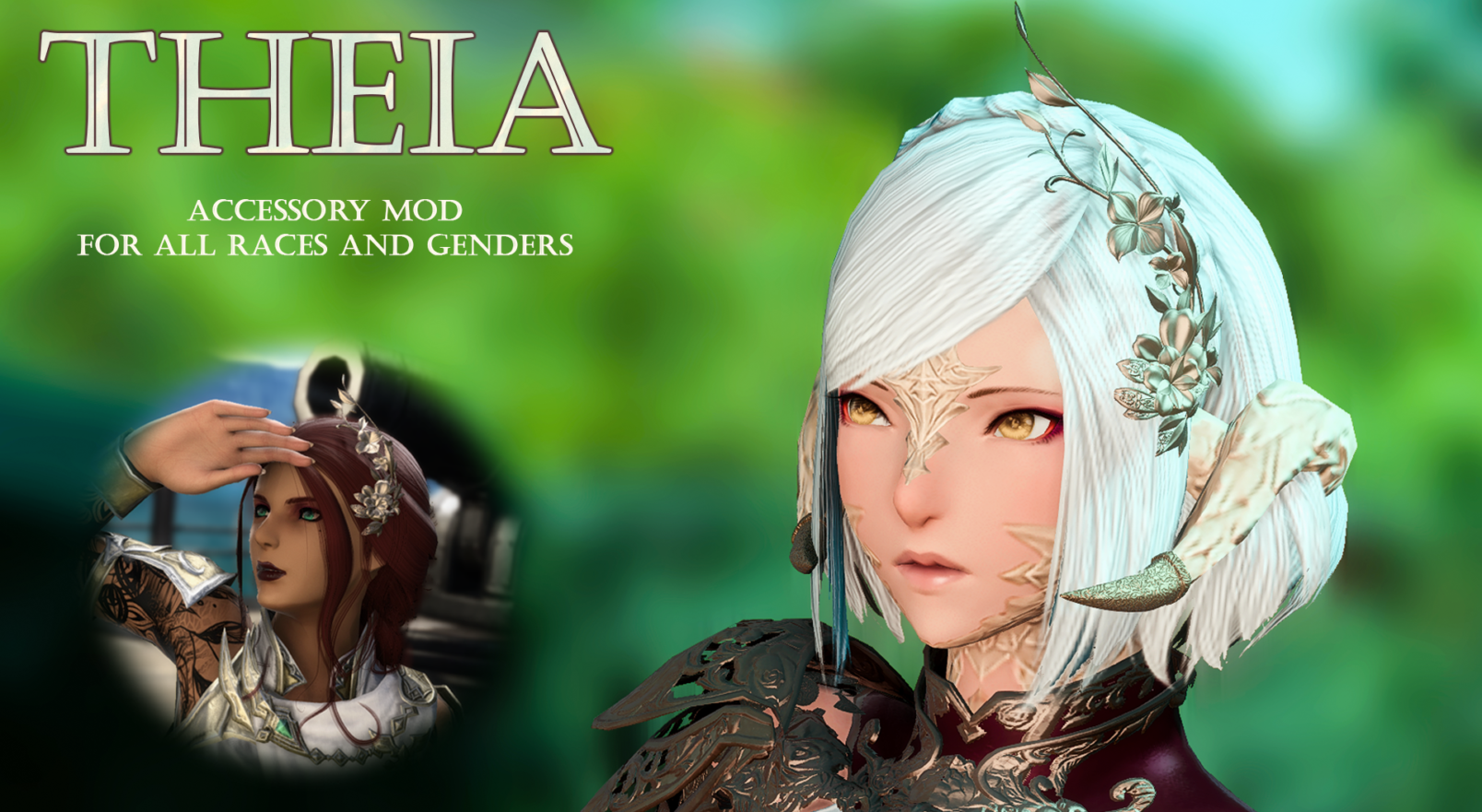 Diacred/Diana, FFXIV Mod creator at The Glamour Dresser