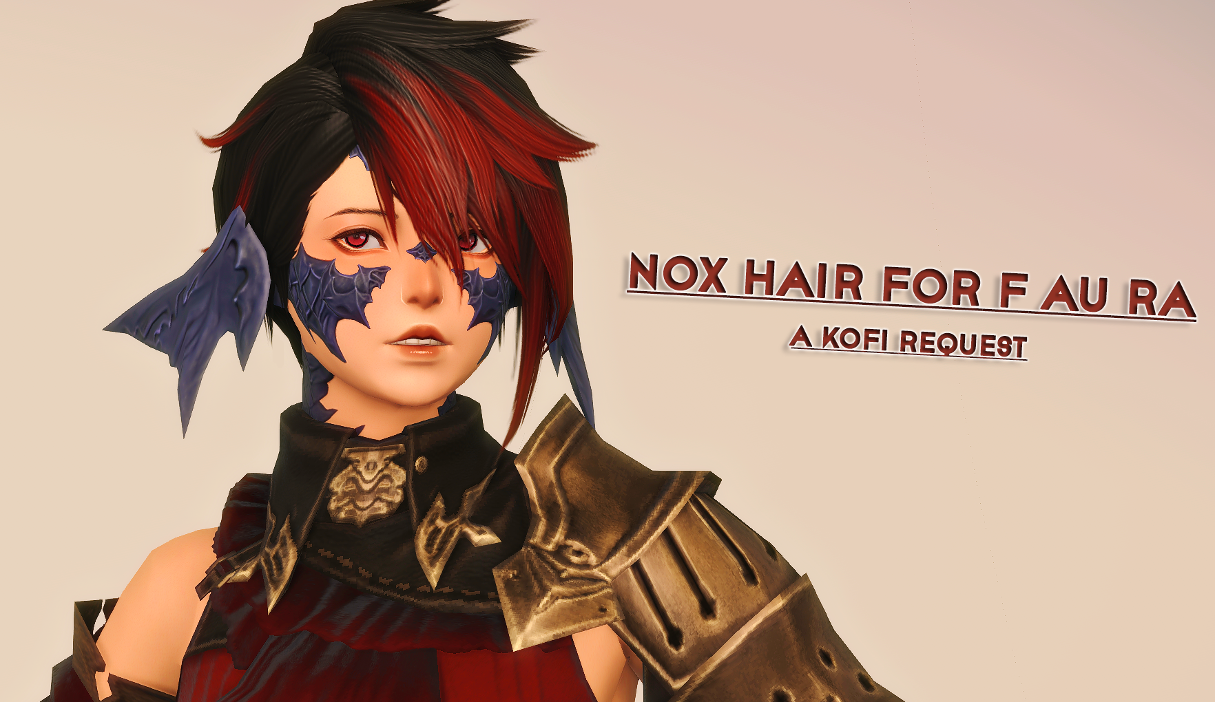 Nox Hair [F Au Ra] - The Glamour Dresser : Final Fantasy XIV Mods and More