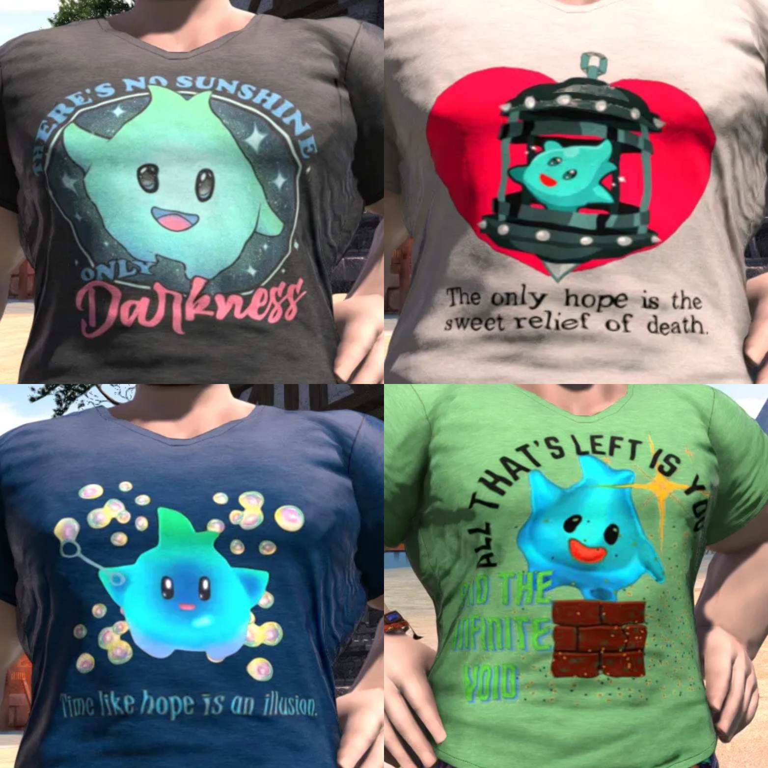 Mario Movie Luma Tee Pack for HR3 - The Glamour Dresser : Final Fantasy ...