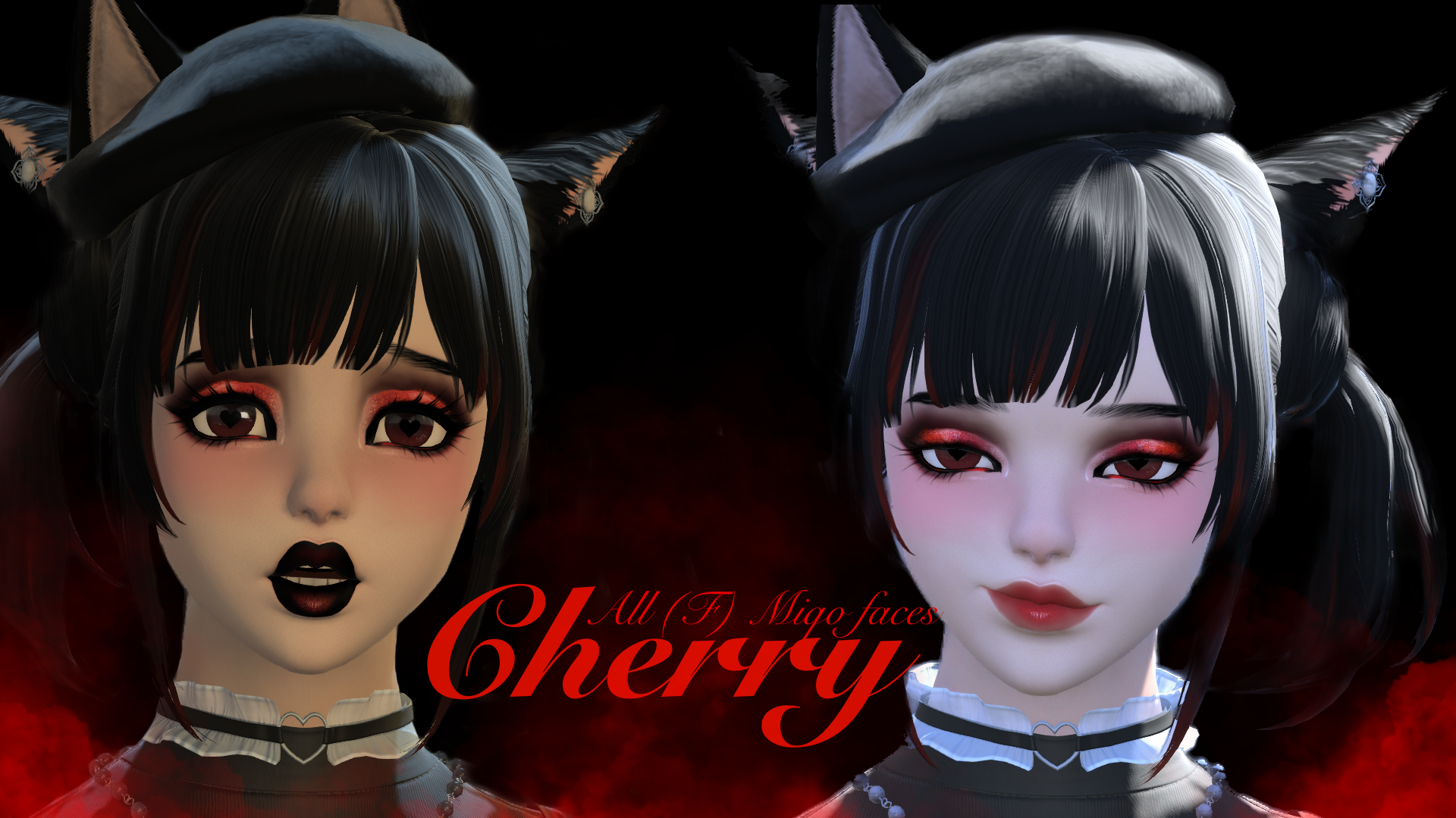 CHERRY makeup - The Glamour Dresser : Final Fantasy XIV Mods and More