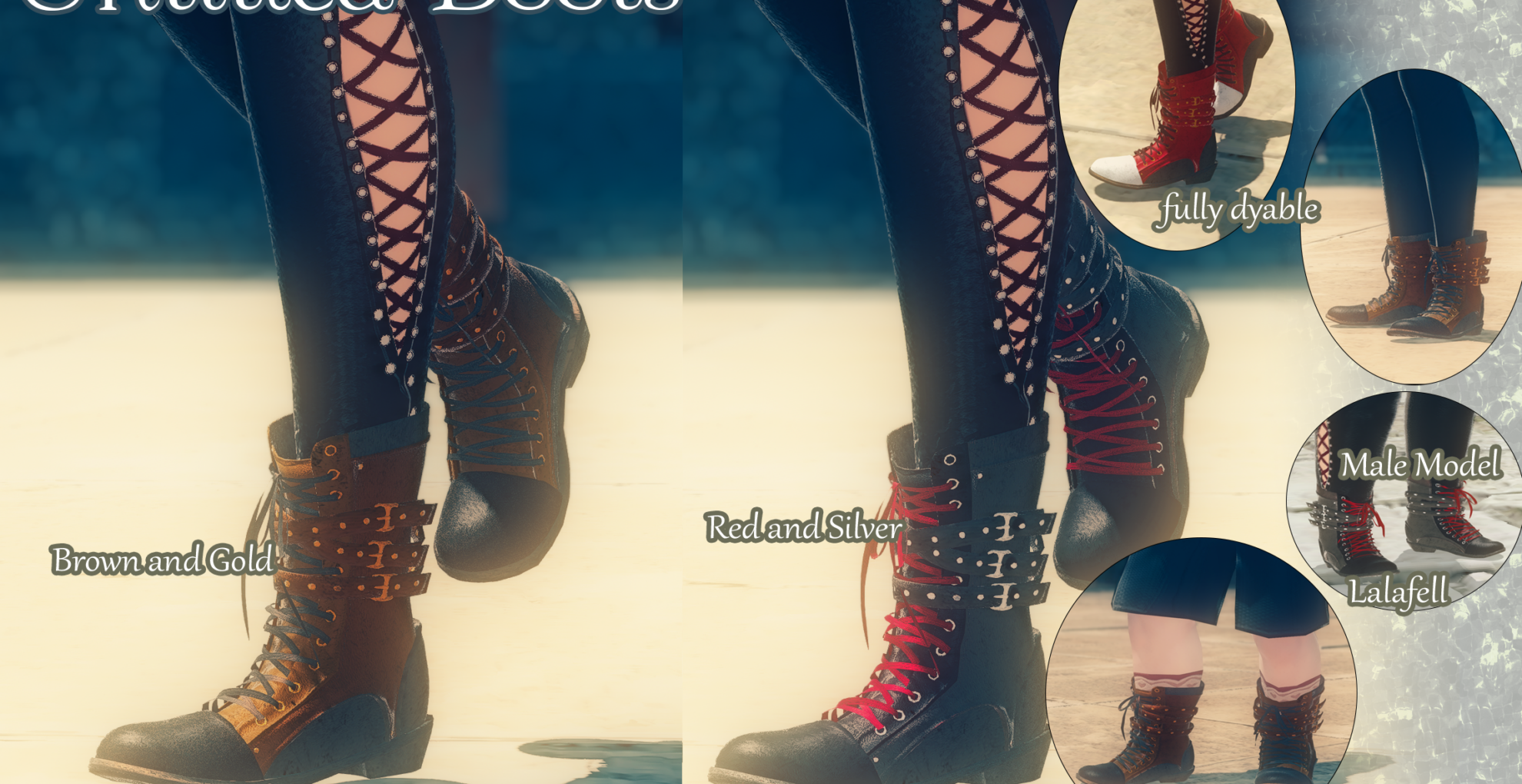Untitled Boots - The Glamour Dresser : Final Fantasy XIV Mods and More