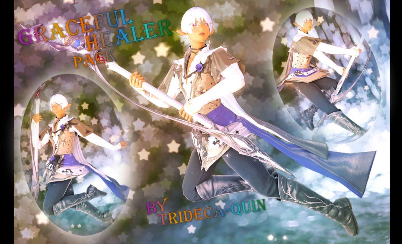 [TriQuin] Graceful Healer Pack - The Glamour Dresser