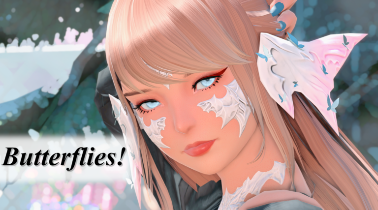 Butterflies! - The Glamour Dresser : Final Fantasy XIV Mods and More