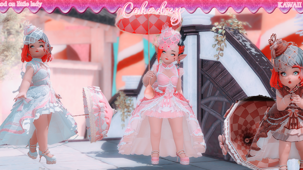 Cake set - The Glamour Dresser : Final Fantasy XIV Mods and More