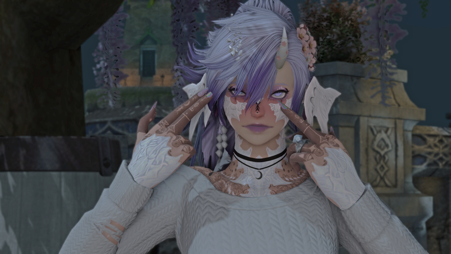 Lilac Ragnarok [Makeup] - The Glamour Dresser : Final Fantasy XIV Mods ...