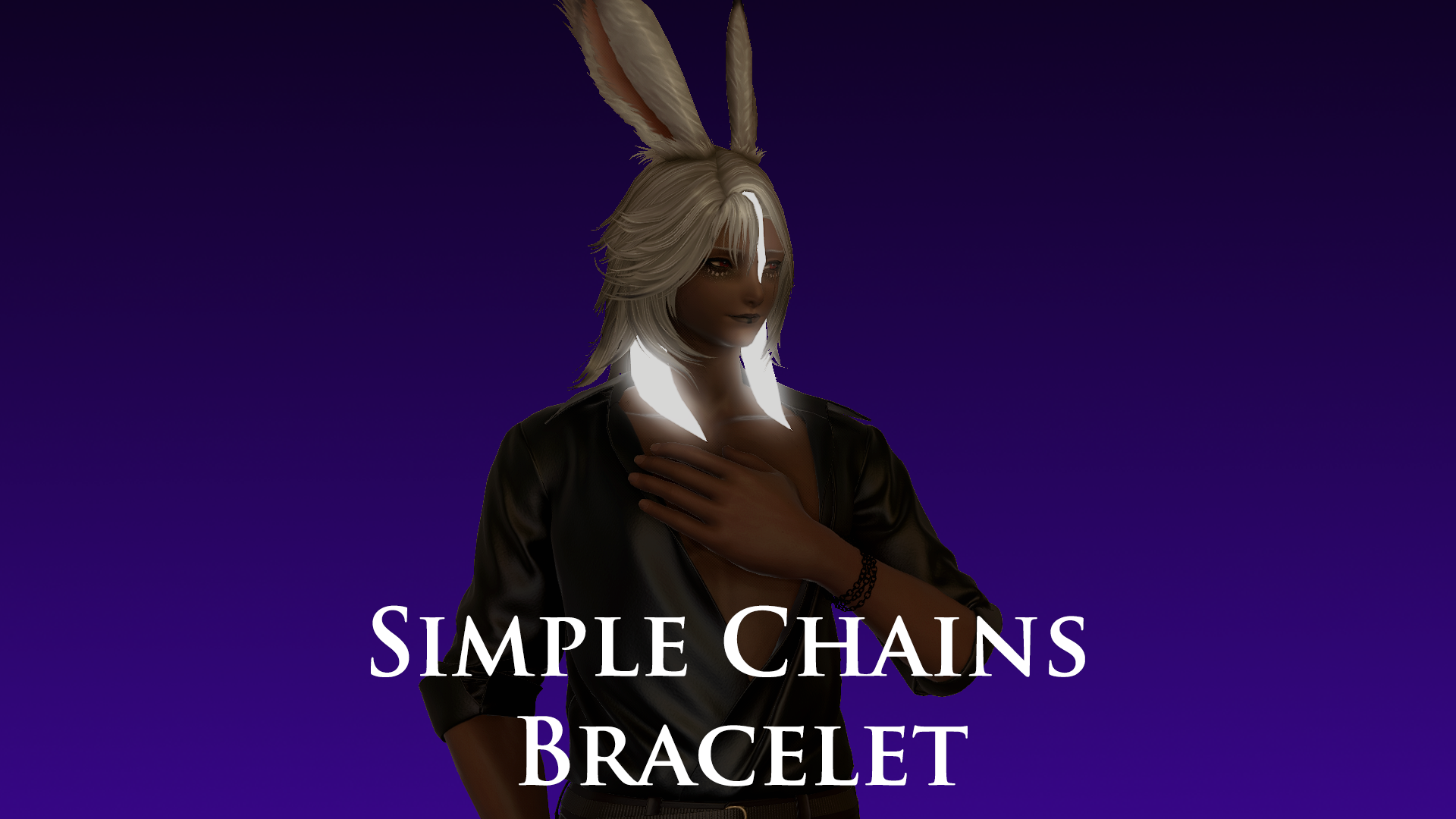 Simple Chains Bracelet - The Glamour Dresser : Final Fantasy XIV Mods and More