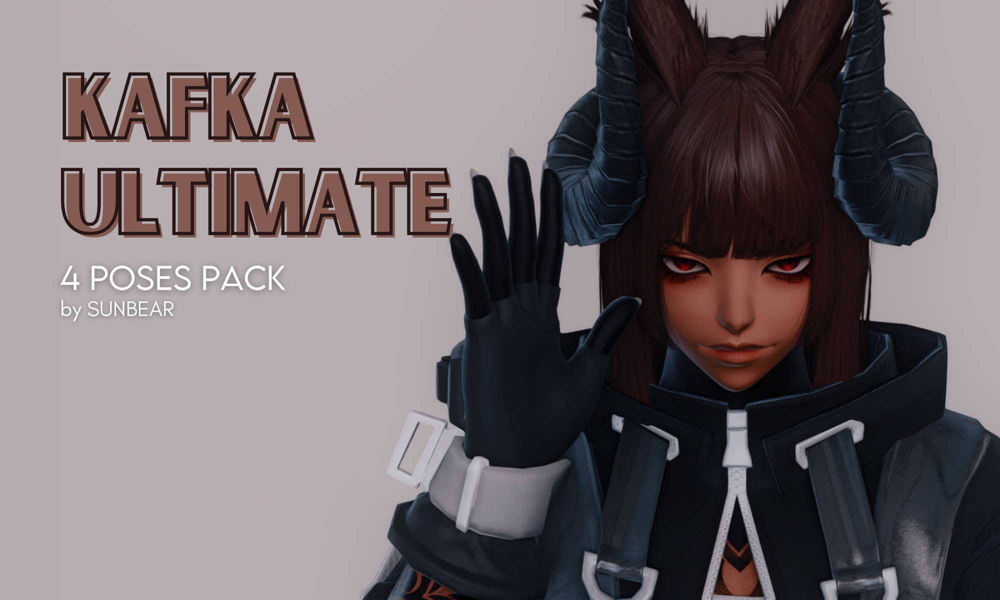 Kafka Ultimate 4-Poses Pack - The Glamour Dresser : Final Fantasy XIV ...