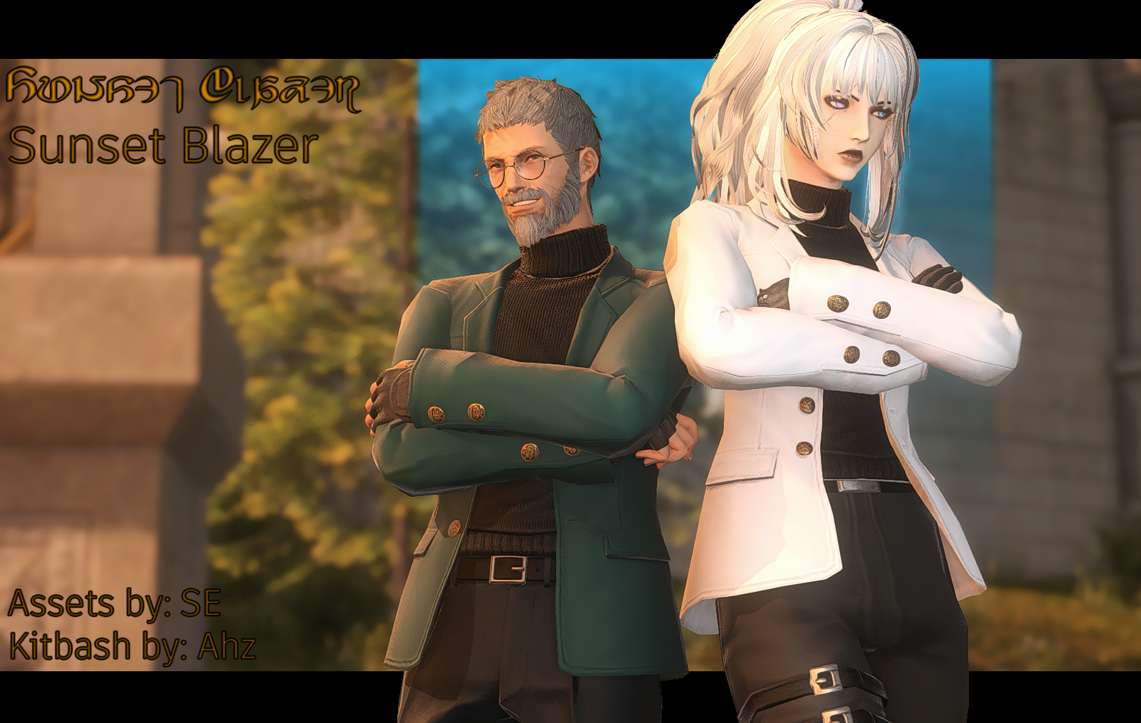 Sunset Blazer I Unisex I Vanilla - The Glamour Dresser : Final Fantasy ...