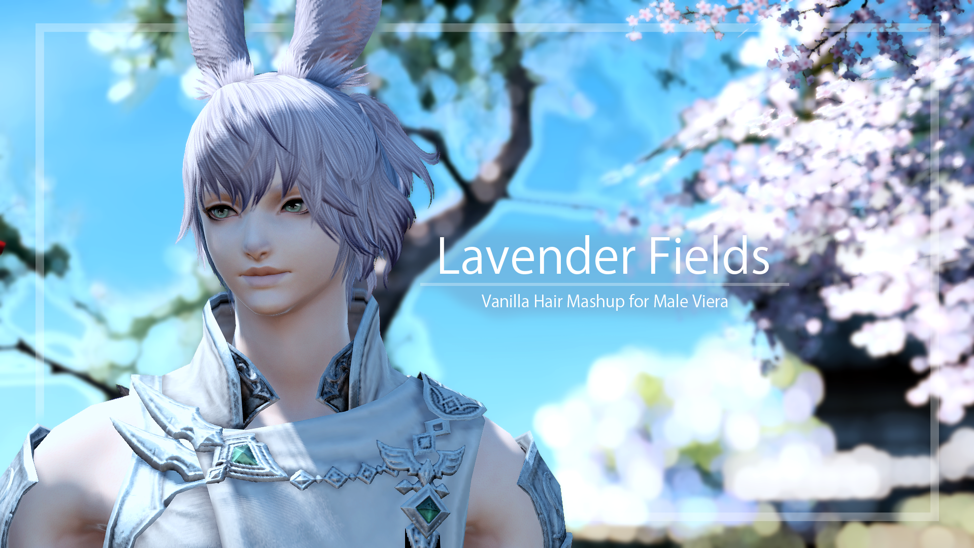 Lavender Fields - Hair Mashup - The Glamour Dresser : Final Fantasy XIV Mods and More