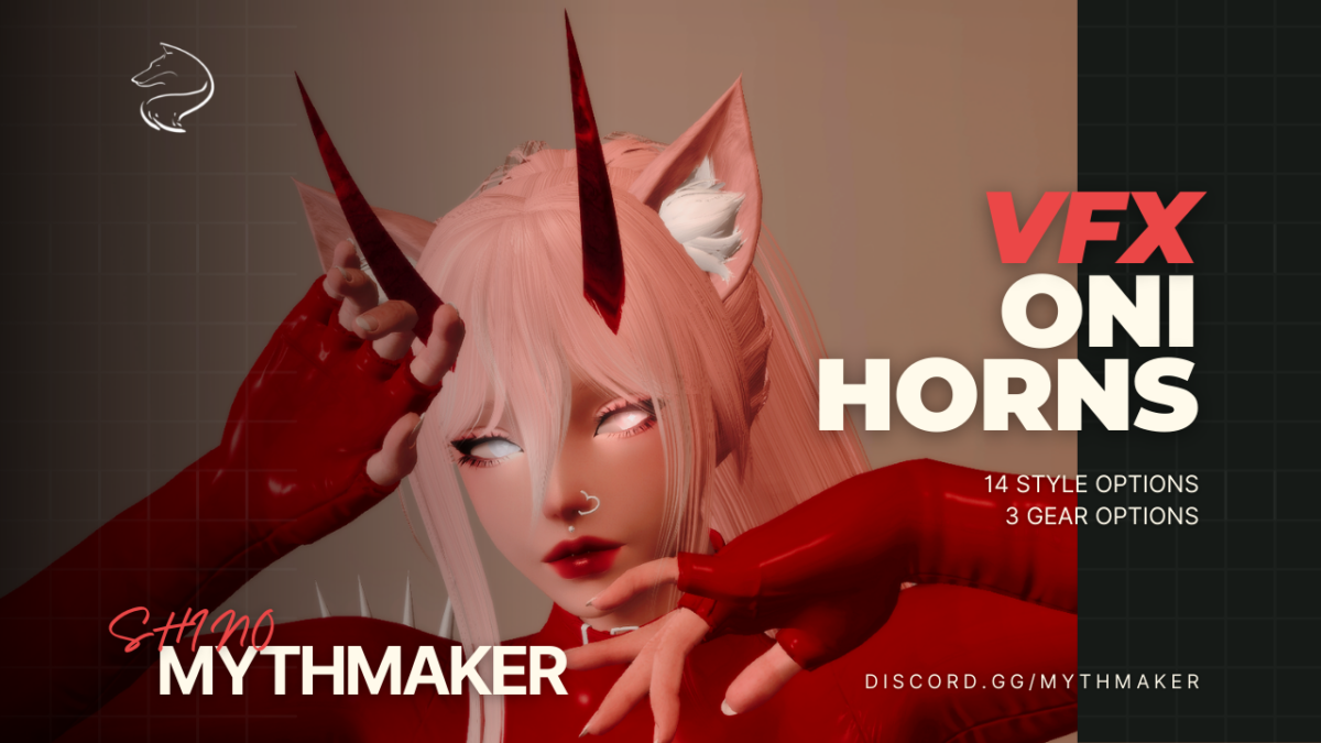 [Myth] Oni Horns - The Glamour Dresser : Final Fantasy XIV Mods and More