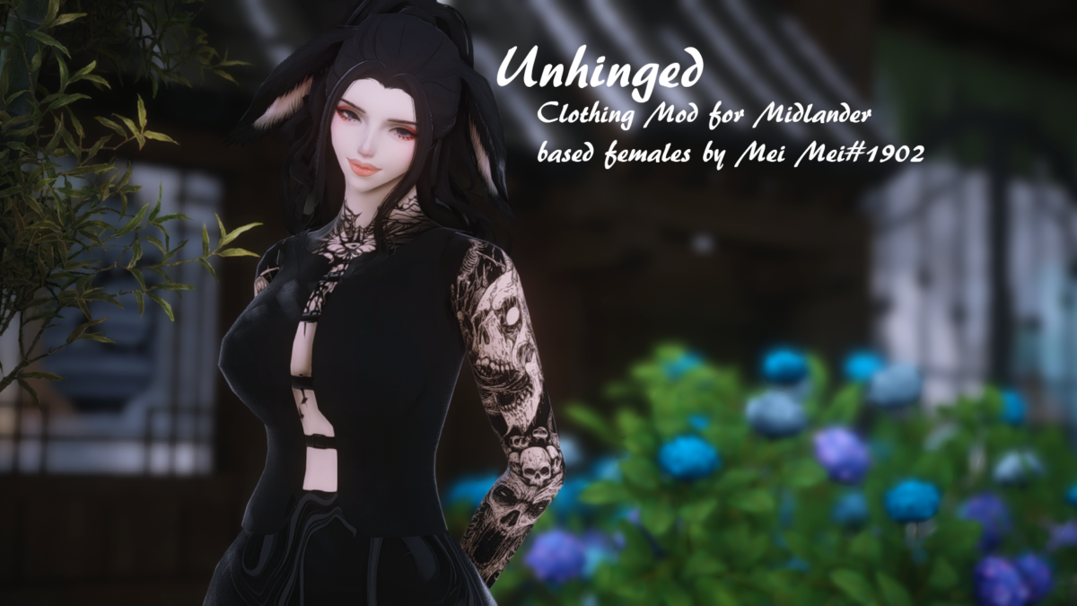 Mei - Chained Devil - The Glamour Dresser : Final Fantasy XIV Mods and More