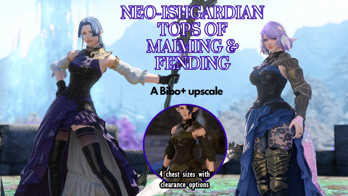 [FP] Neo-Ishgardian Tops of Maiming & Fending - Bibo+ - The Glamour ...