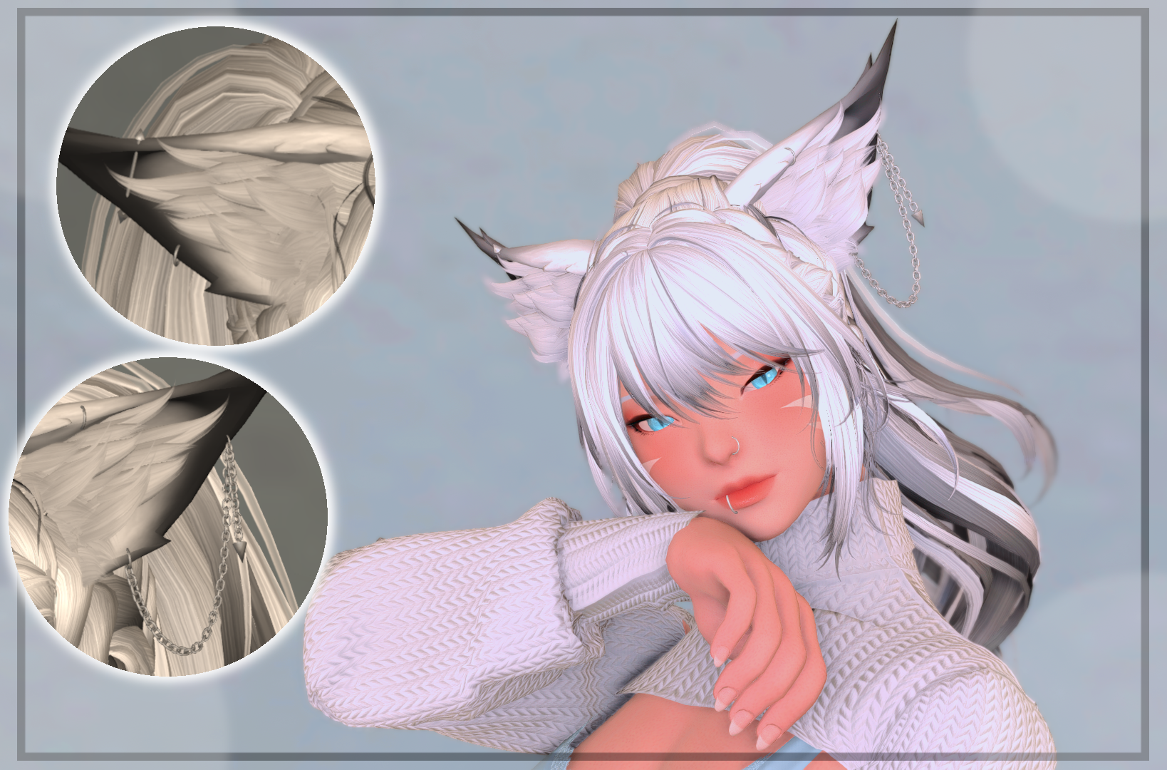 Simple Earrings - The Glamour Dresser : Final Fantasy XIV Mods and More