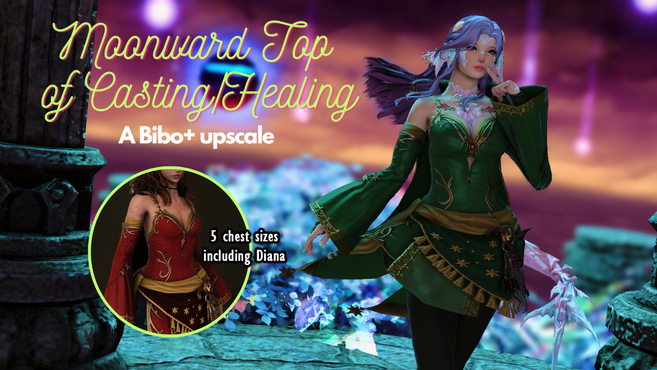 [FP] Moonward Top of Casting/Healing - Bibo+ - The Glamour Dresser ...