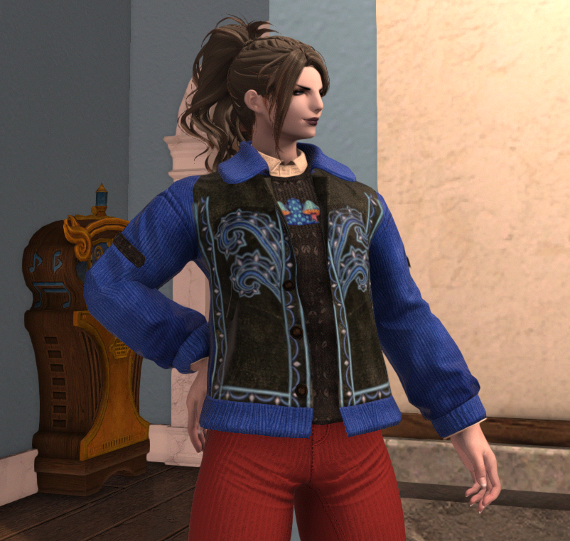 Thrifted Vintage Jacket - The Glamour Dresser : Final Fantasy XIV Mods ...