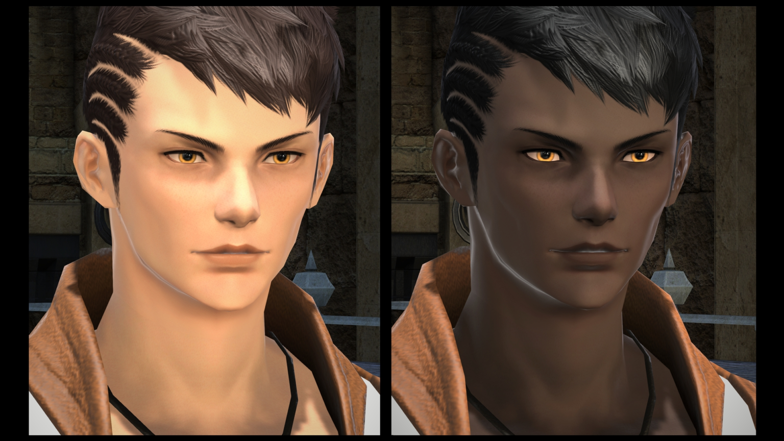 Male Midlander Face 4 with Eyebrows - The Glamour Dresser : Final ...