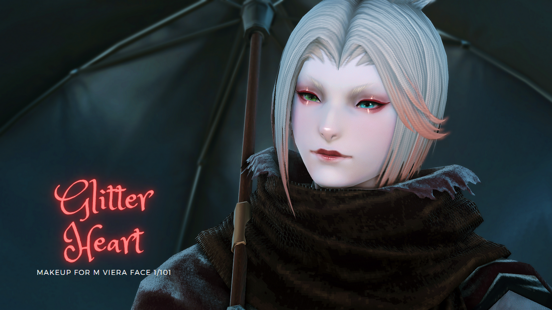 Glitter Heart - M Viera Face 1/101 Makeup - The Glamour Dresser : Final ...