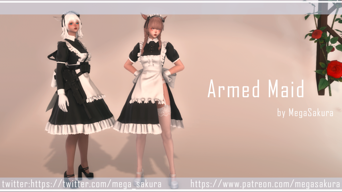 Armed Maid - The Glamour Dresser : Final Fantasy XIV Mods and More