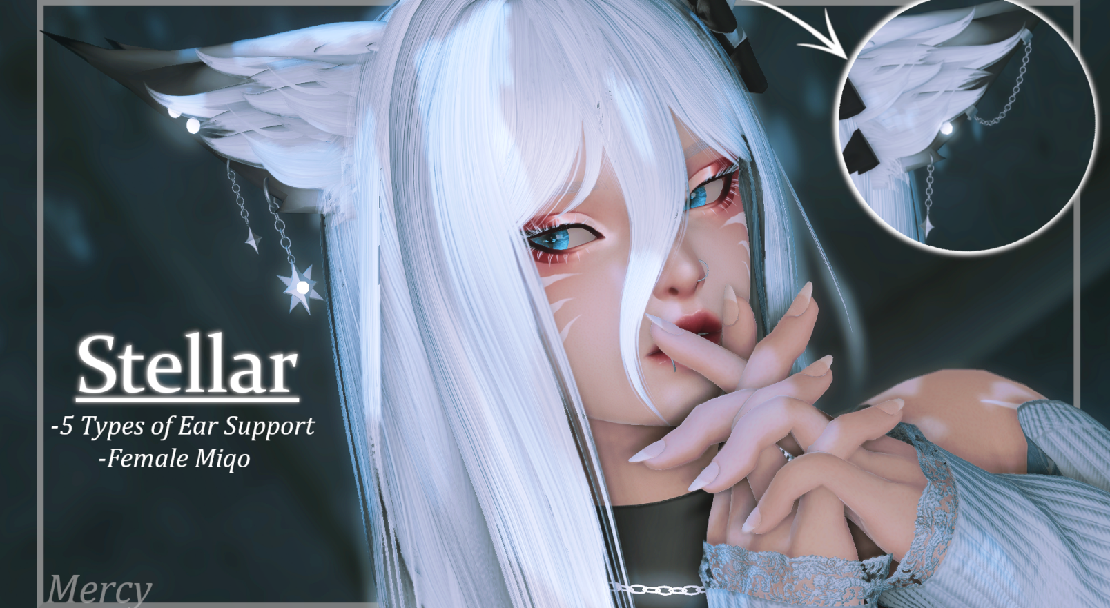 Mercy, FFXIV Mod creator at The Glamour Dresser