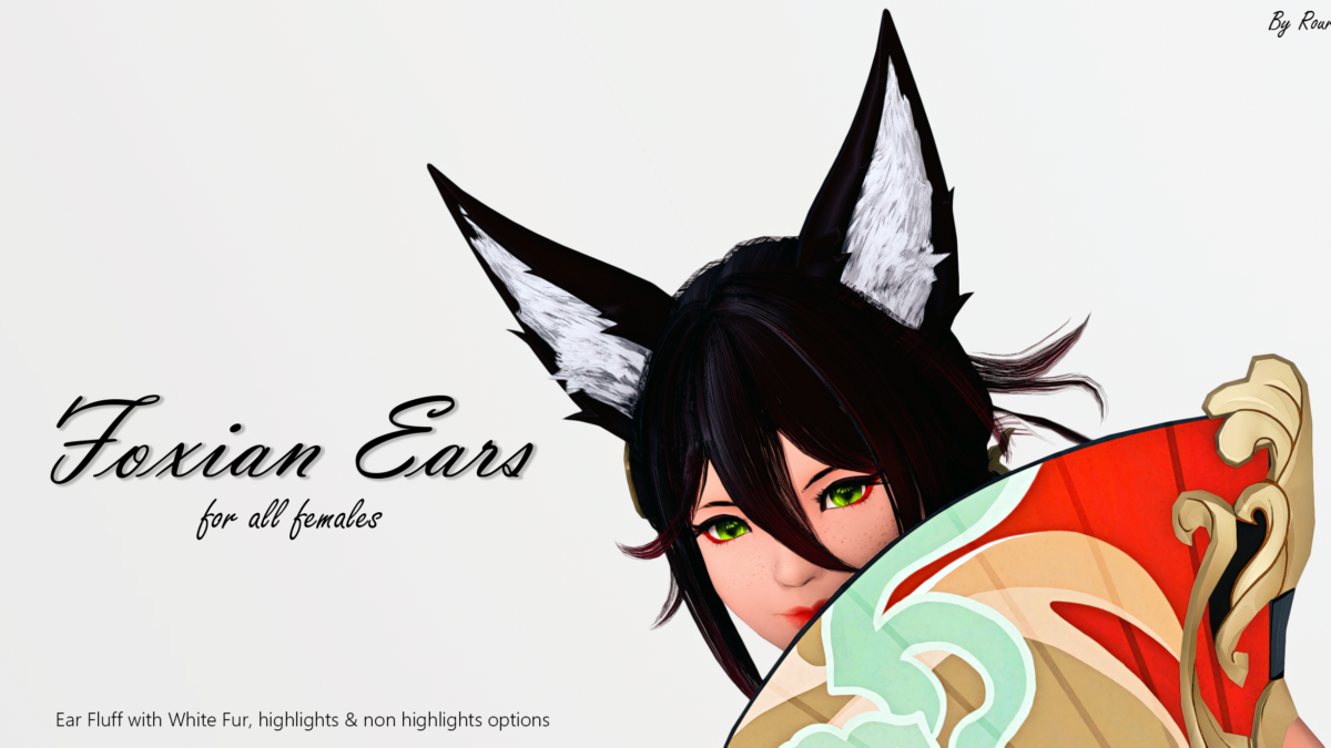 Foxian Ears - The Glamour Dresser : Final Fantasy XIV Mods and More