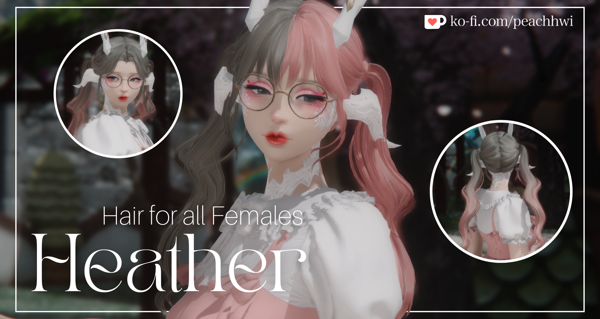 Heather - Hair - The Glamour Dresser : Final Fantasy XIV Mods and More