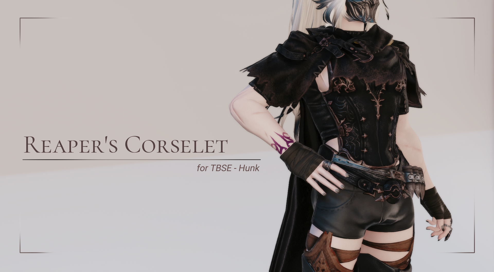 Reaper's Corselet (TBSE) - The Glamour Dresser : Final Fantasy XIV Mods and More