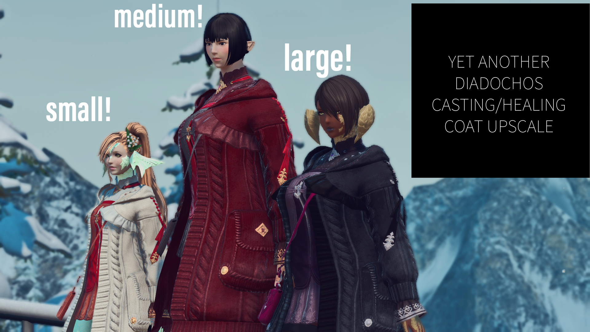 diadochos healing/casting upscale (YAB) - The Glamour Dresser : Final Fantasy XIV Mods and More