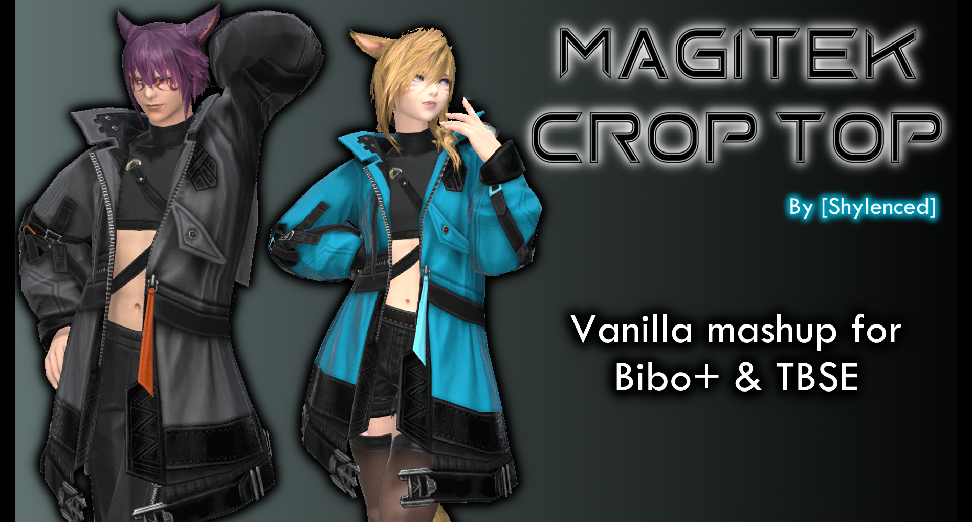 Magitek Crop Top - The Glamour Dresser : Final Fantasy XIV Mods and More